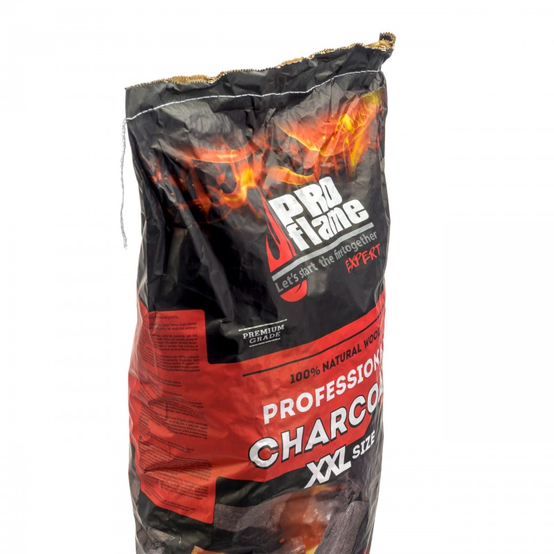 Kamado medžio anglys